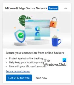 How To Enable And Use Free VPN On Edge Browser