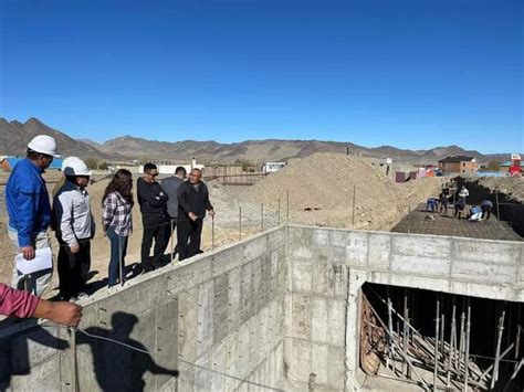 Баян Өлгий аймгийн Өлгий суманд баригдаж буй үерийн далангийн гүйцэтгэлийн ажилд Барилга хот