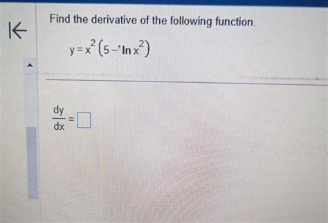 Solved Find the derivative of the inverse function. | Chegg.com