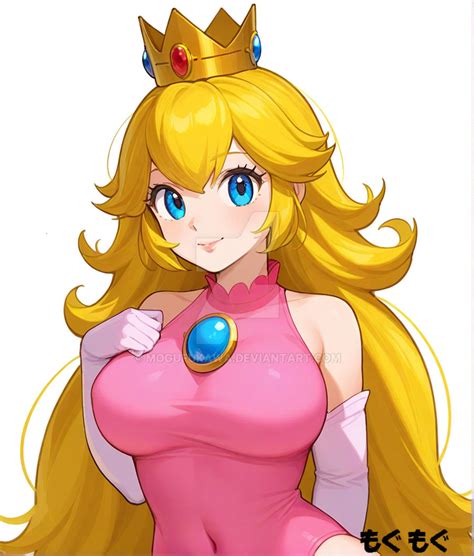 Princess Peach By Mogufukawa On Deviantart