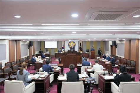 포천시의회 제174회 임시회 개회포천매일뉴스