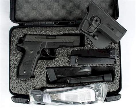 Sig P226 Tac Ops Semi Automatic Pistol Sold At Auction On 13th August