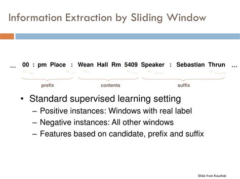 Ppt Information Extraction Lecture 5 Named Entity Recognition Iii Powerpoint Presentation
