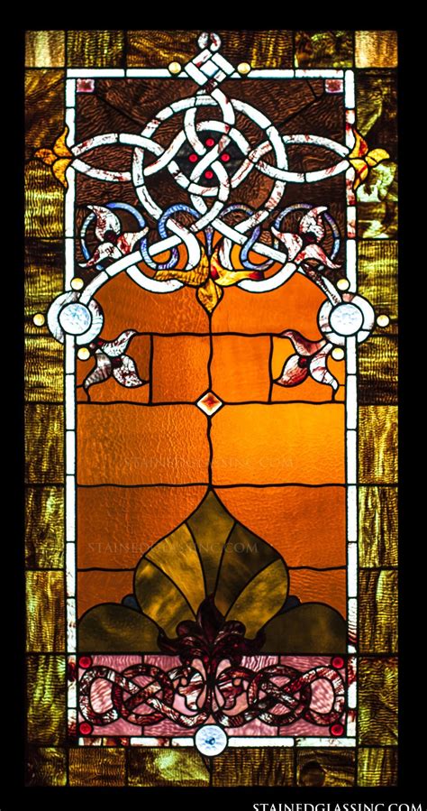 Celtic Stained Glass Window Panels At Timothy Orear Blog