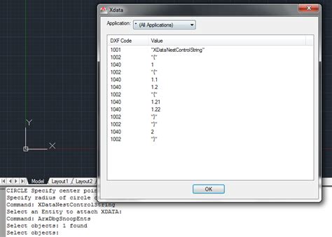Autocad Net Xdata Can Extendeddatacontrolstring Be Nested