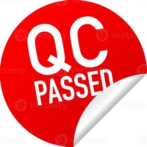 Qc Passed Great Design For Any Purposes Qc Passed Illustration Tick