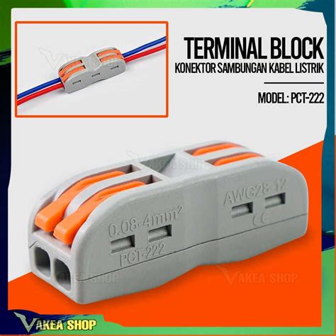 Jual Guillermo Terminal Block Konektor Sambungan Kabel Listrik