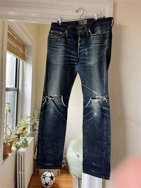 Naked Famous Super Worn Naked Famous Weird Guy Je Gem