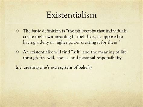 Ppt Existentialism Vs Nihilism Powerpoint Presentation Free Download Id 1986800
