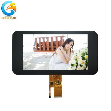 7 Inch 1024 600 Pixles All Viewing Angle IPS TFT LCD Touch Display