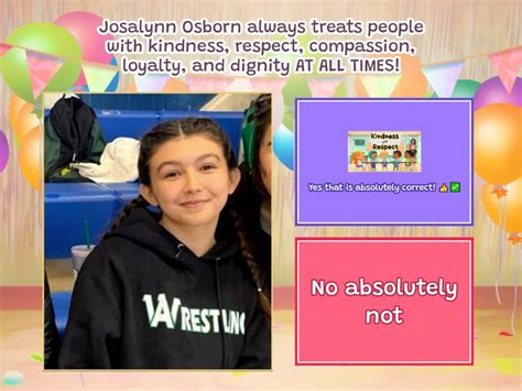 Josalynn Osborn Should Always Be More Comfortable In Her Whole Life