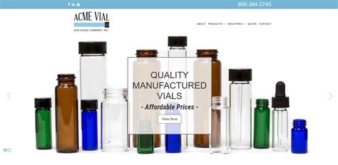 Acme Vial And Glass Company Inc Glass Fabrication Companies