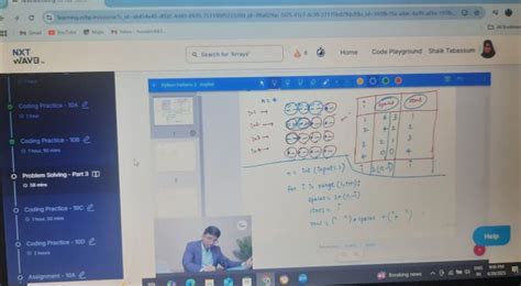 Day27 30daysofcode Ccbp Nxtwave Jpnce Codingskills Codingjourney Shaik Tabassum Sultana