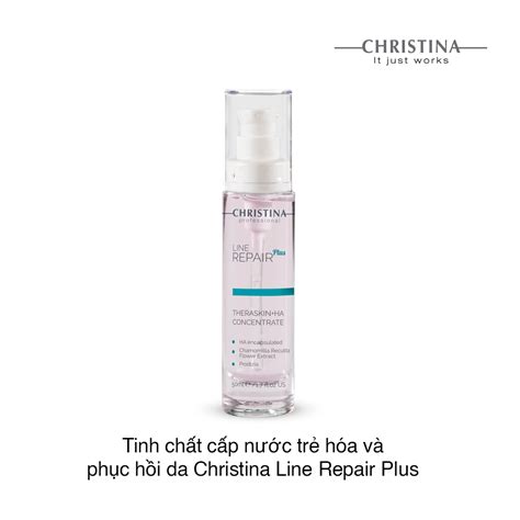 Tinh chất cấp nước trẻ hóa và phục hồi da Christina Line Repair Plus T Chợ Tình Của Boo