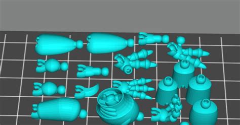 Articulated Dinosaur Skeleton Model By Izy3dprinting Download Free