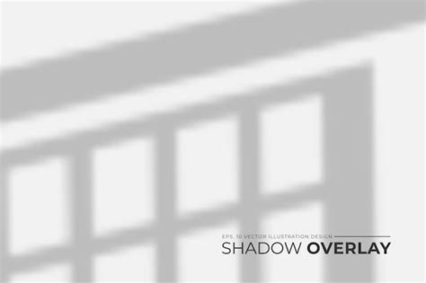 Premium Vector Window Shadow Overlay Display Background Design