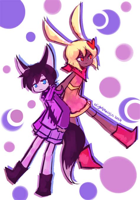 Fox Rabbit Rabbit Fox By Nightmargin On Deviantart