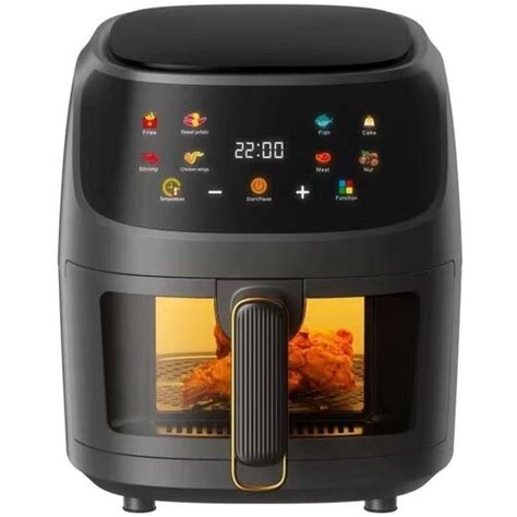 Купить Аэрогриль silver crest Air Fryer Cooker Air Fryer 8L, Черный ...