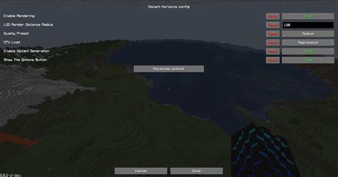 Dh Chunks Not Loading Distant Horizons