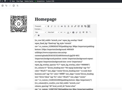 fix wp bakery page builder not loading after wordpress 5 0 update
