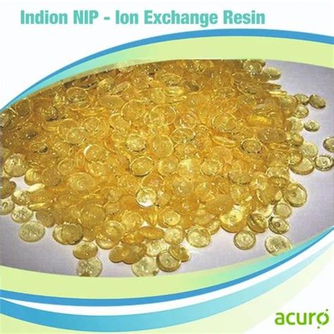 Golden Indion NIP Ion Exchange Resin Pack Size 25 L At 200 Litre