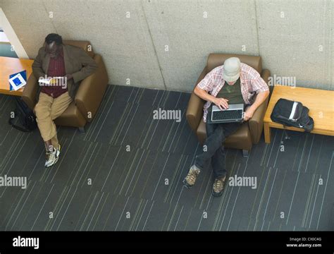 Portland Public Library In Maine Stock Photo Alamy