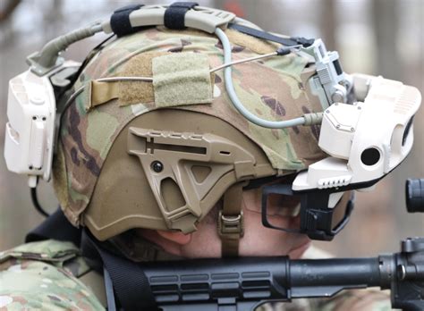 Close Shot Of The Ivas 1 2 Ar Headset Redesign For The Us Military R