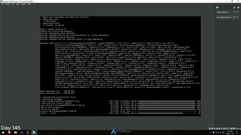 Day 145 Of Installing Arch Linux Daily Youtube