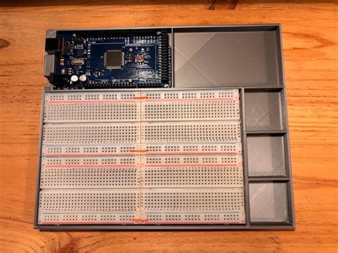 Base Para Protoboard Y Arduino Uno O Arduino Mega By Pezrosso