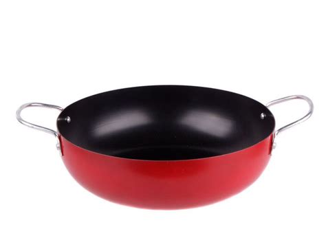 Easyline Wok Red with 2 Handles 24 cm | Free shipping from Euro 99 on ...