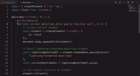 Test Lwc Components Programming Languages Salesforce Extensions For
