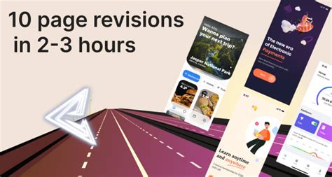 make multiple revisions for web and app pages in two hours by krosmenta