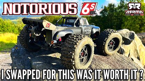 I Swapped For The Arrma Notorious 6s Blx Heres My Verdict Youtube