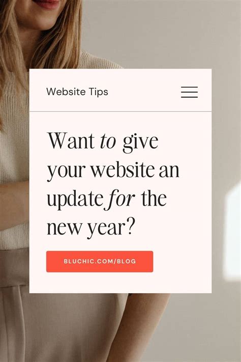 Ways To Refresh Your Website Bluchic