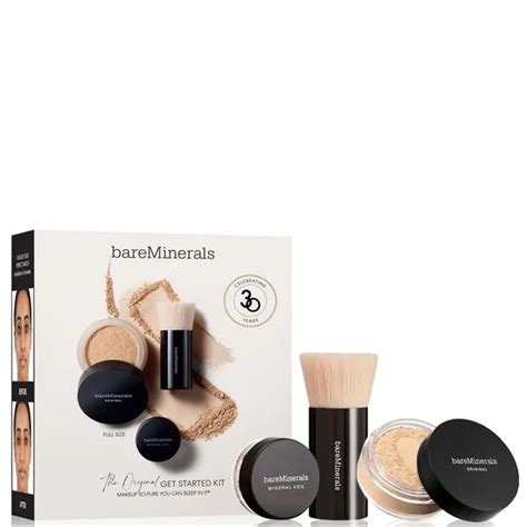 Bareminerals The Original Get Started Kit 3 Piece Mineral Makeup Set