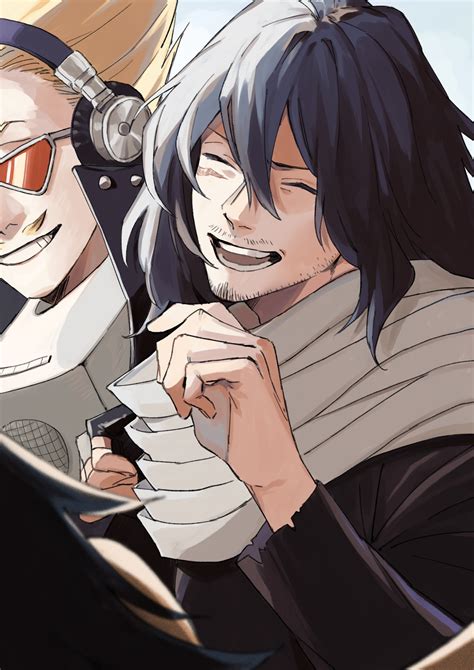 Eraser Head And Present Mic Boku No Hero Academia Drawn By Rnuyvm