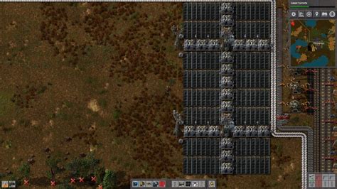 Factorio Solar Panel Setup What Is The Best Ratio Voxel Smash