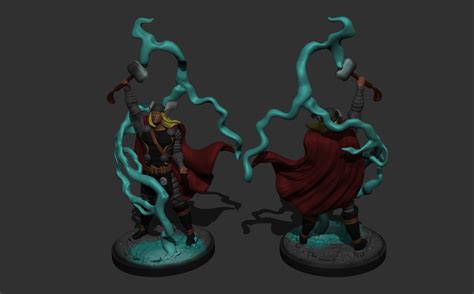 Obj File Classic Thor Mcp Scale 🎲・3d Printing Template To Download・cults