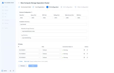 Deploy Compute Storage Separated Cluster Velodb Docs