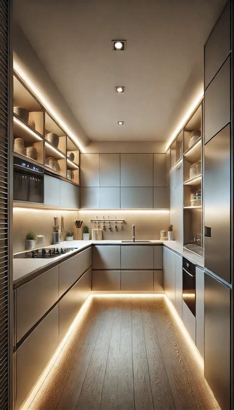 20 Brilliant Narrow Kitchen Ideas To Maximize Space 2024