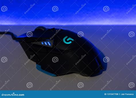 Gaming Mouse Logitech G Proteus Core PC Gamer Editorial Stock Photo Image Of G Black
