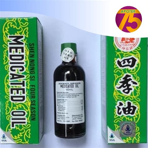 Jual Medicated Oil Minyak Angin Hitam 20 Ml Shopee Indonesia