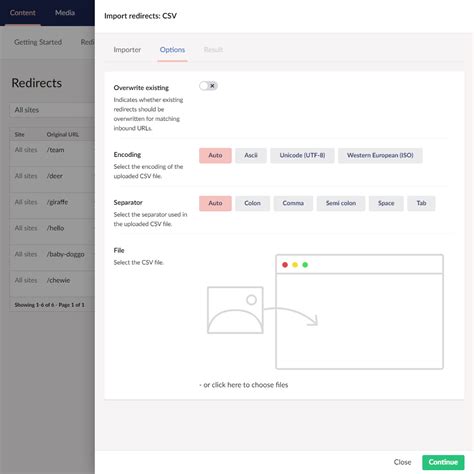 Skybrud Redirects Import Our Umbraco