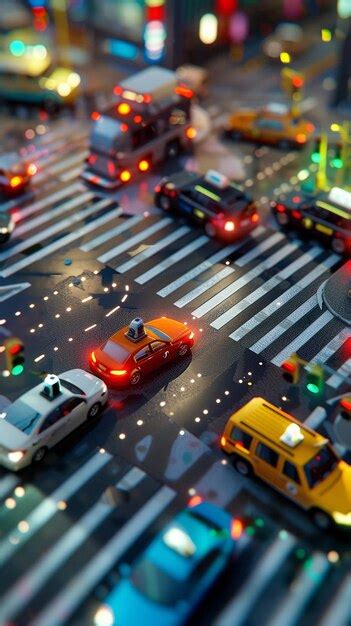 Smart Transportation With Autonomous Vehicles Premium Ai Generated Image