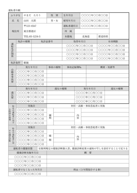 社員旅行や慰安旅行に使えるバス行程表（旅のしおり・旅行日程表）簡単に作成出来るexcelと