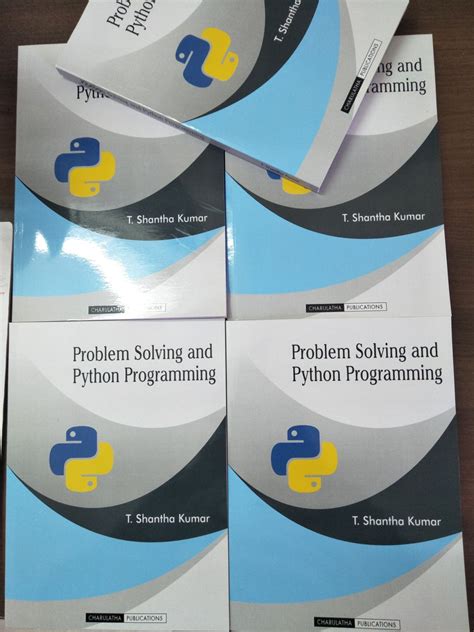 Shantha Kumar T On Linkedin Python Pythonprogramming Books Bookauthor Teachers