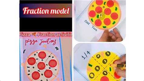 Fraction Activity Fraction Album I Maths Fraction Model Fraction