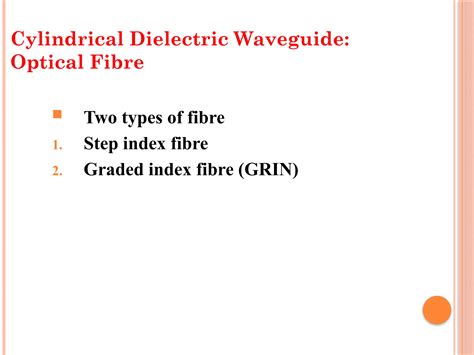 Optical Fiber Waveguides Dispersion Pptx