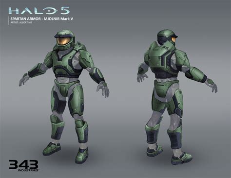 Albert Ng - Halo 5 Armors