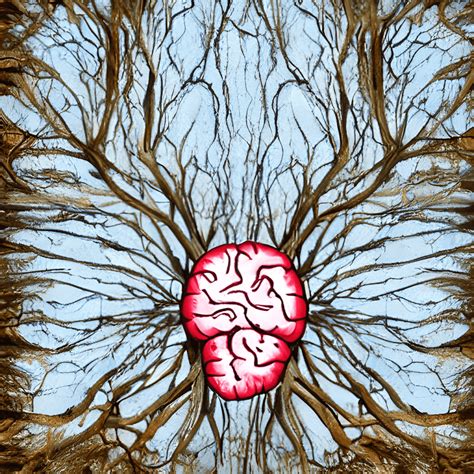 Brain Wired With A Tree And Love · Creative Fabrica